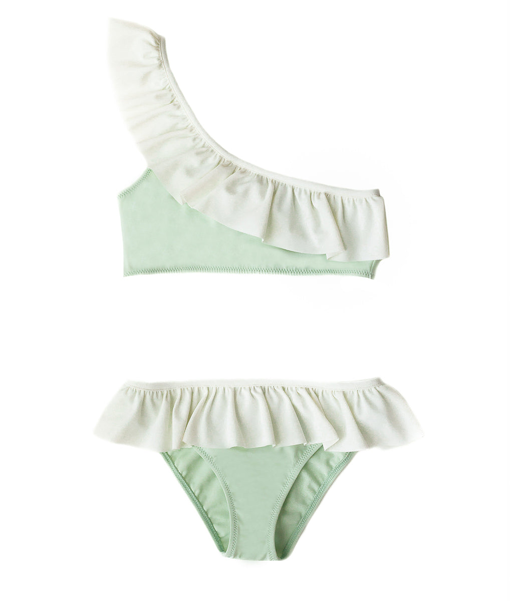 Maia Kids Bikini - Delicate Mint | Folpetto