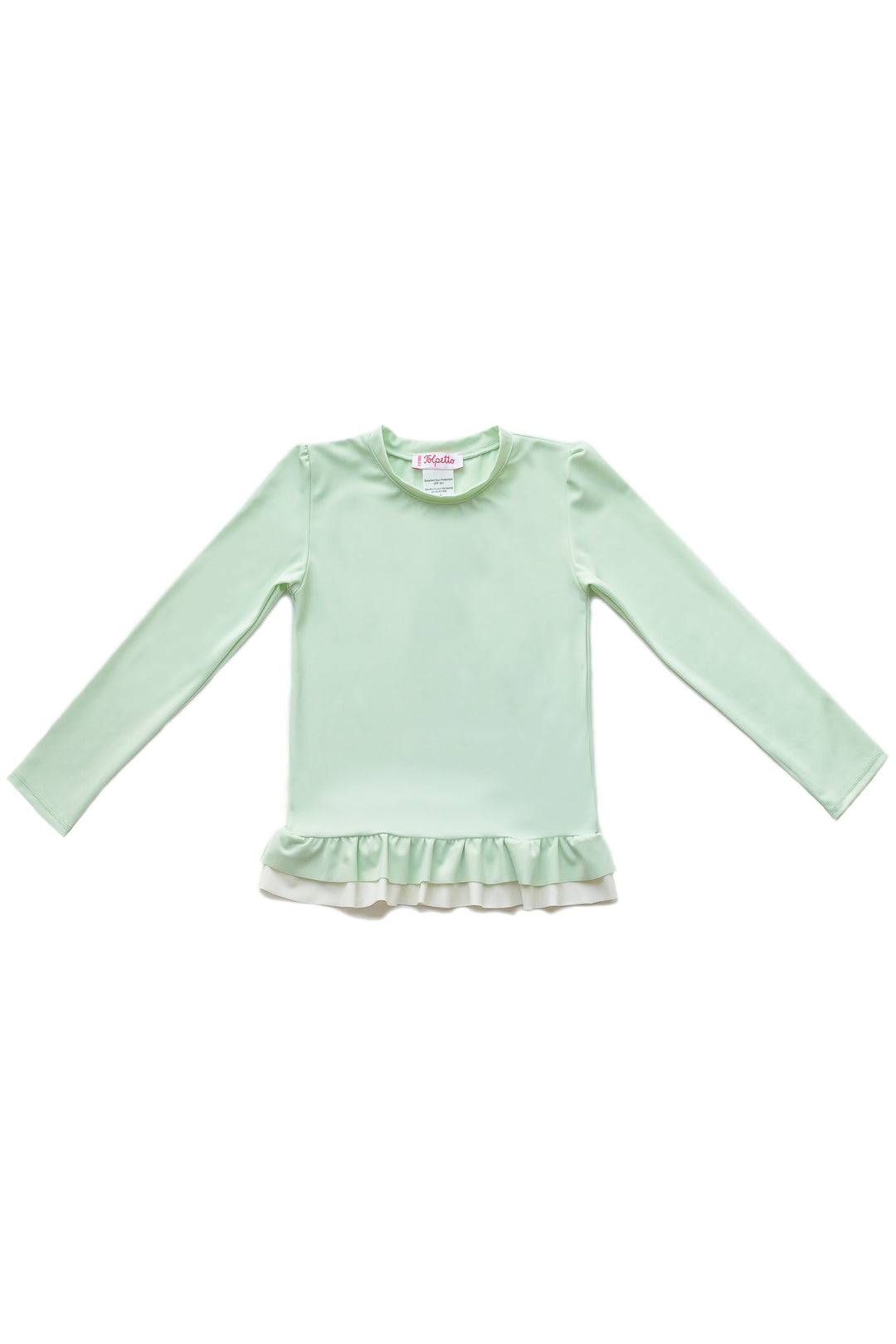 Lucie Rash Guard - Delicate Mint | Folpetto